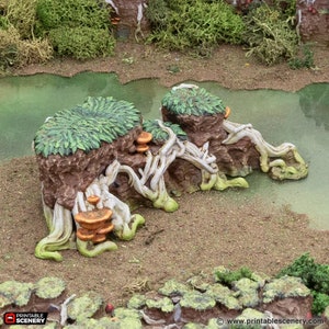 Gloaming Swamp Wild Roots Dnd Miniature Terrain, Dungeons and Dragons ...
