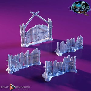 Torbridge Lumbermill Bundle Set Dnd Miniature Terrain for Dungeons and ...