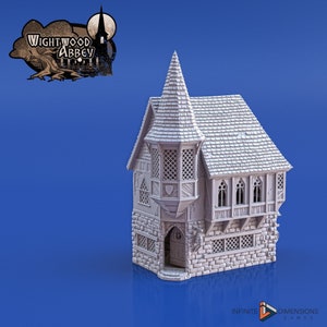 Wightwood Abbey Abbot’s House Dnd Miniature Terrain | Dungeons and ...