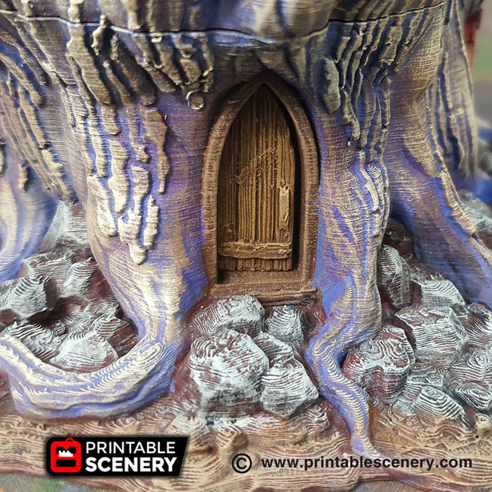 Shadowfey Feywild Bower Dnd Miniature Terrain for Dungeons and Dragons ...
