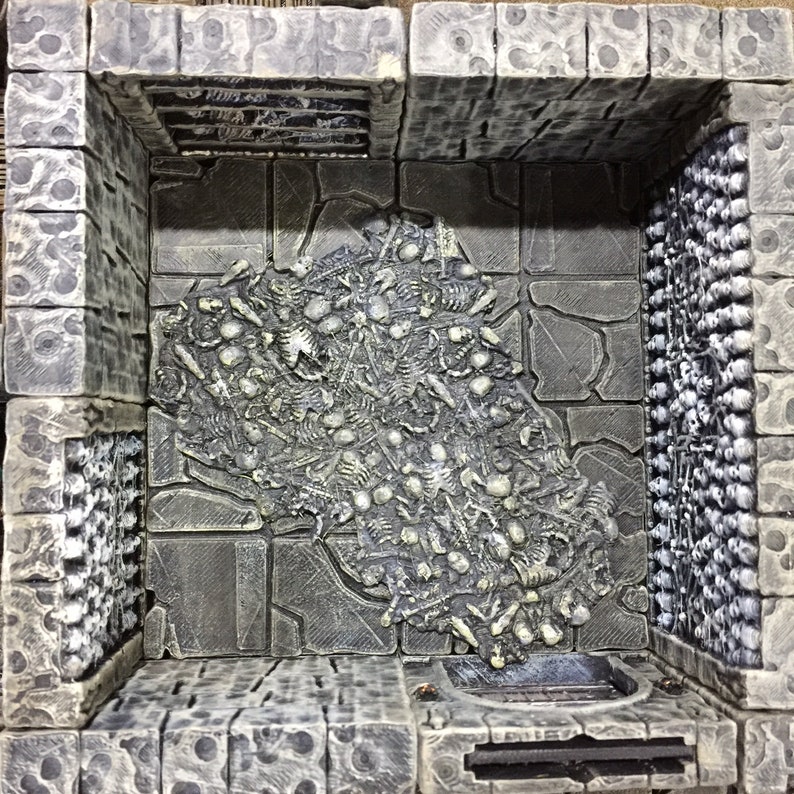 Dungeons Bone Piles Dnd Miniature Terrain Dungeons and - Etsy