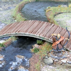 Japan Samurai Bridges Set Dnd Miniature Wargaming Terrain for Dungeons ...