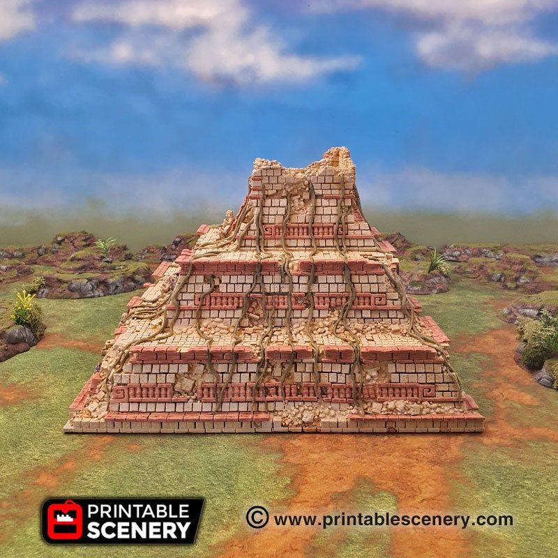 Pyramid of New Eden Dnd Miniature Terrain for Dungeons and Dragons, D&D ...