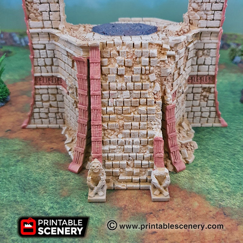 Sacred Dais for Dnd Miniature Terrain Dungeons and Dragons - Etsy