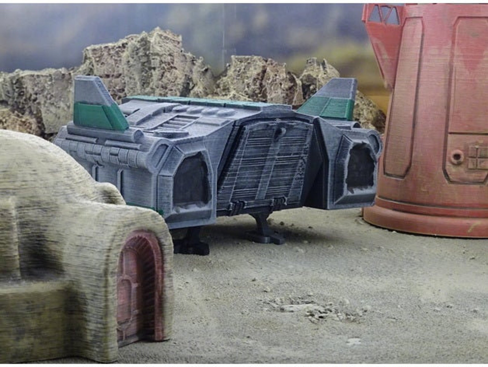 28mm Legion Imperial Assault Spaceship Wargaming Terrain | Scenery ...