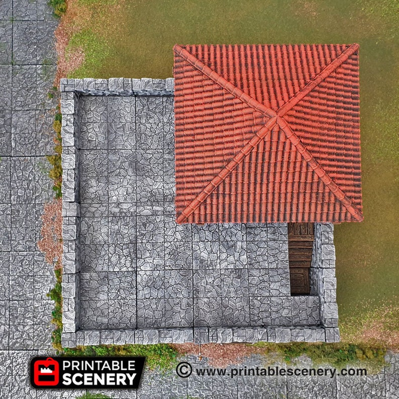 Guard House Modular Tiles Dnd Miniature Terrain Dungeons and - Etsy