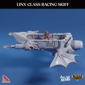 Linx Class Racing Skiff Ship Dnd Terrain, Dungeons and Dragons, Dnd ...