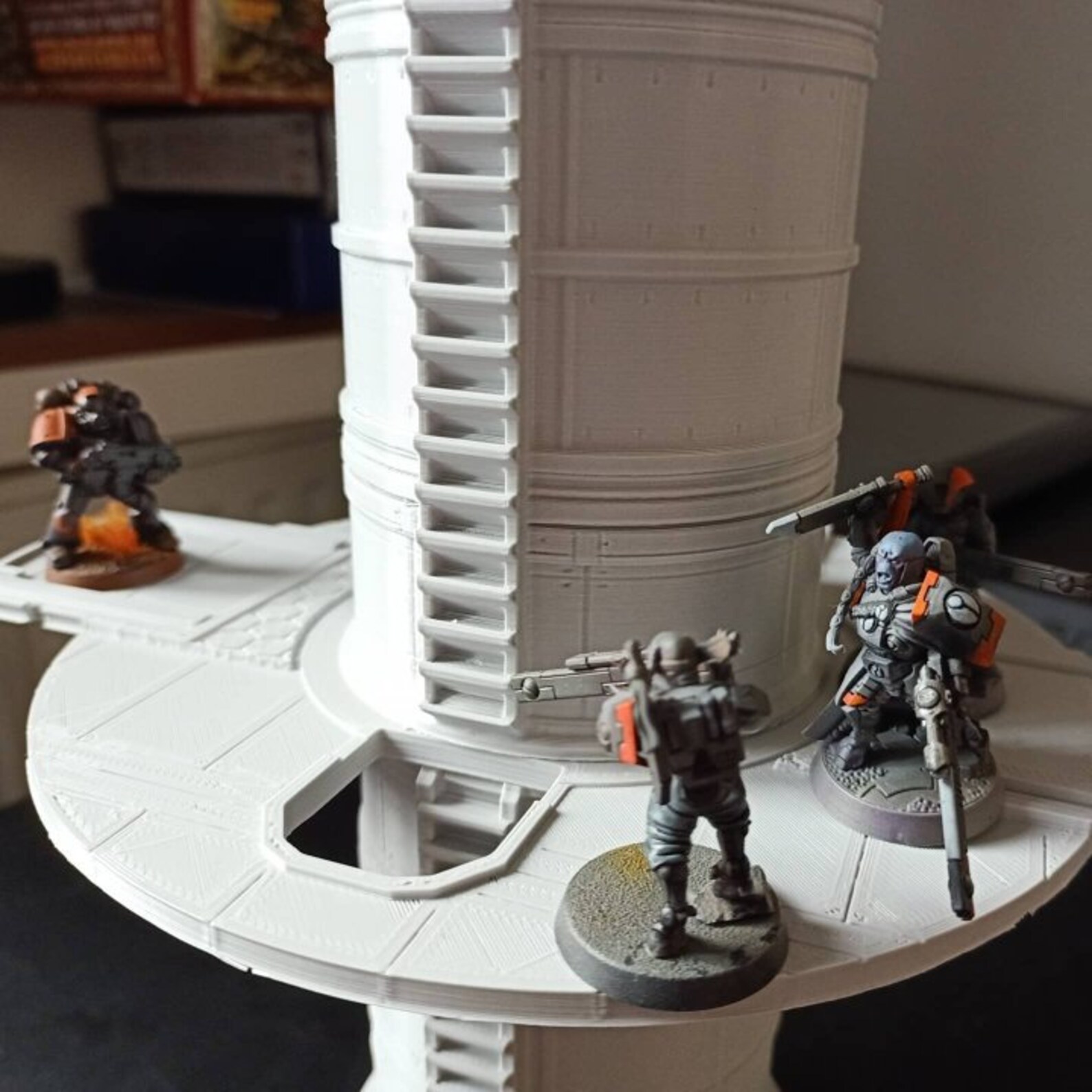 Modular Mecha Tower for 40k Dnd Miniature Terrain for Dungeons - Etsy