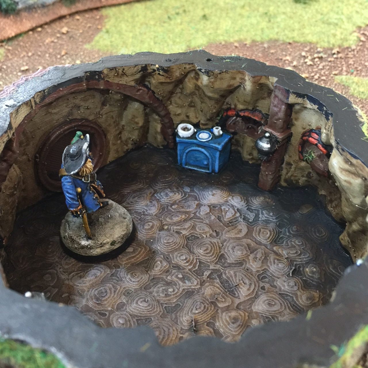 Halfling Hole Dnd Miniature Terrain for Dungeons and Dragons - Etsy
