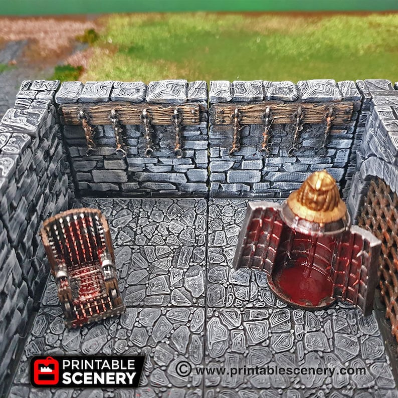 Guard House Modular Tiles Dnd Miniature Terrain Dungeons and - Etsy