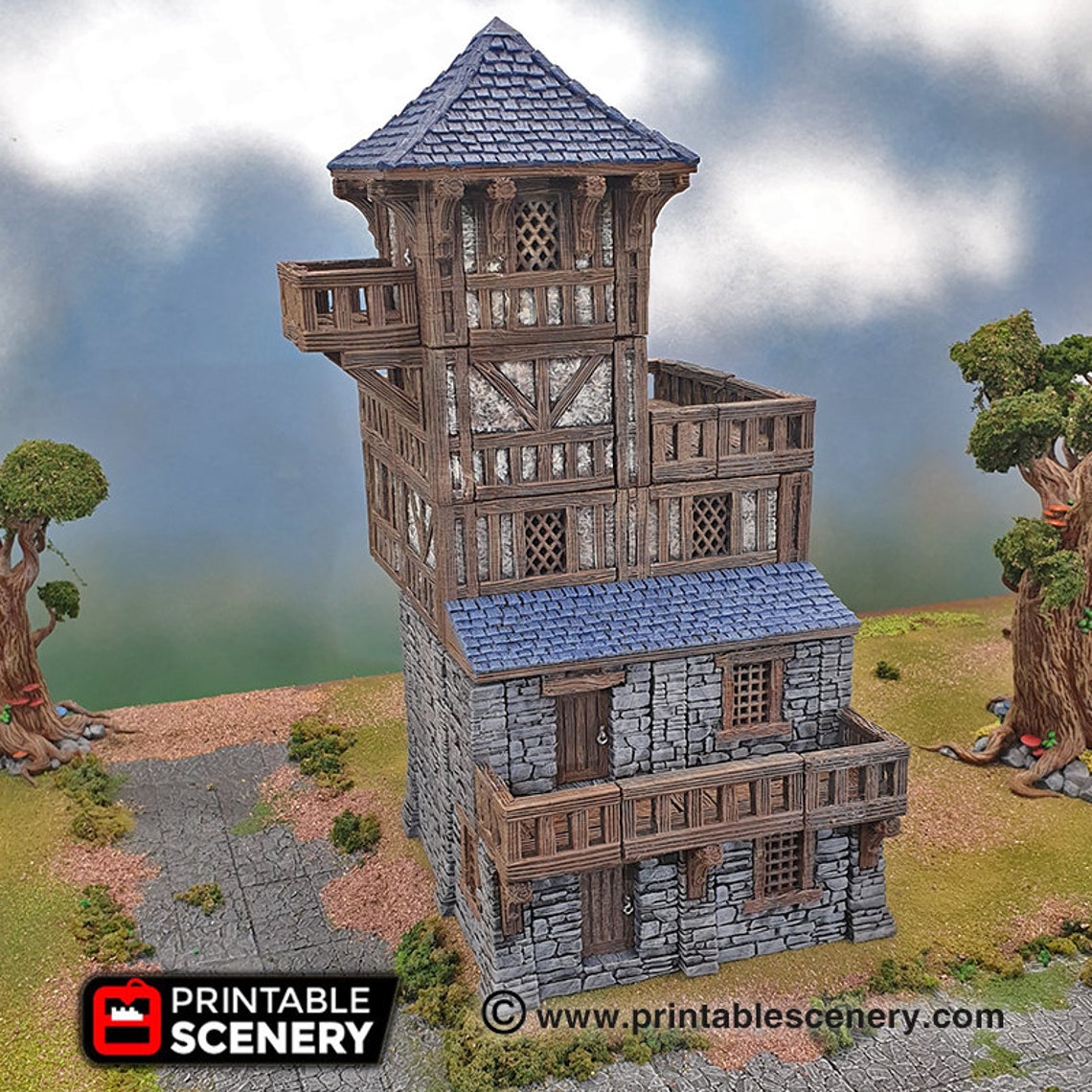 Grand Motel Modular Tiles Dnd Miniature Terrain Dungeons and - Etsy