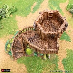 Tree House Dnd Terrain for Dungeons and Dragons Terrain, D&D, D and D ...