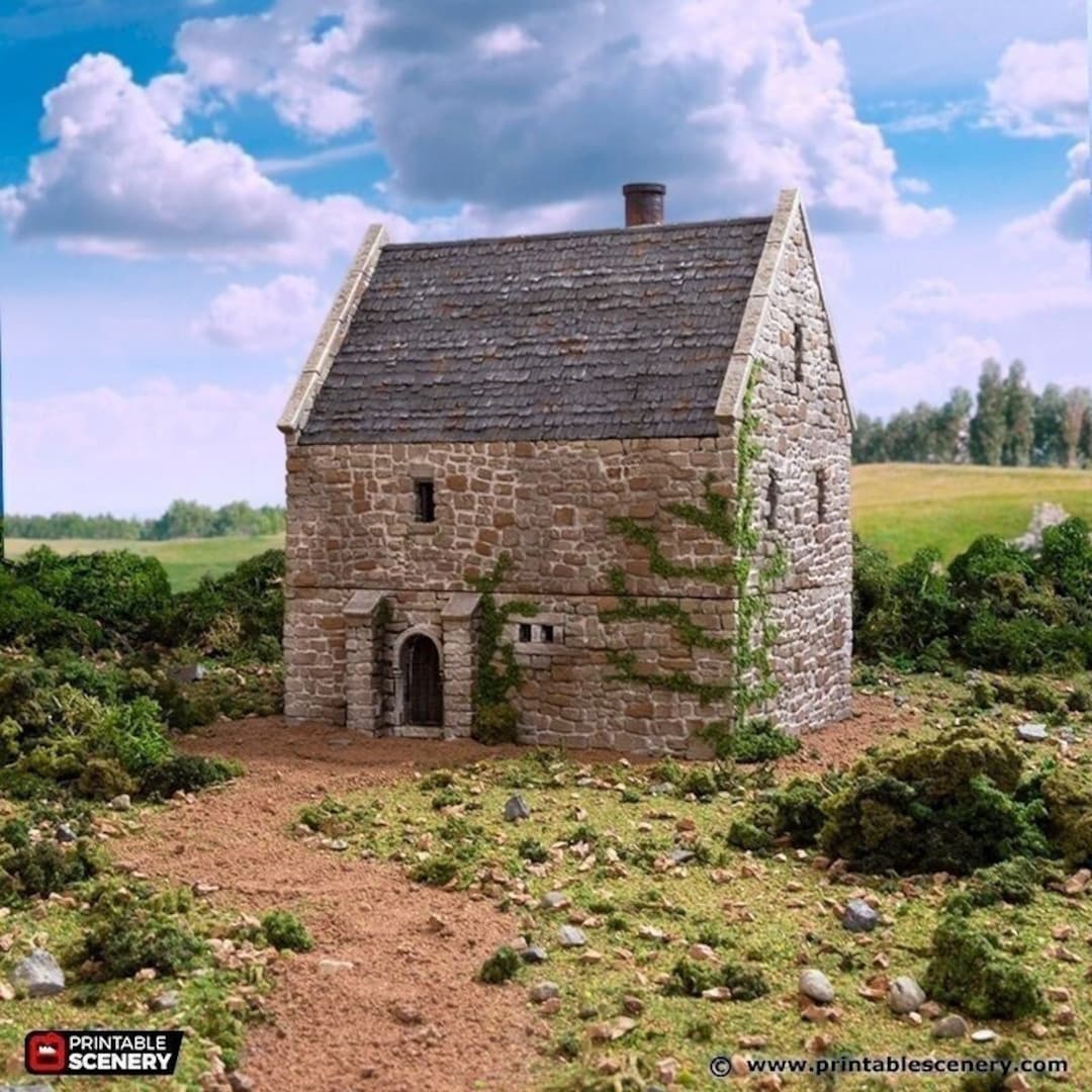 Norman Stone Manor Dnd Terrain for Dungeons and Dragons, D&D, D and D ...