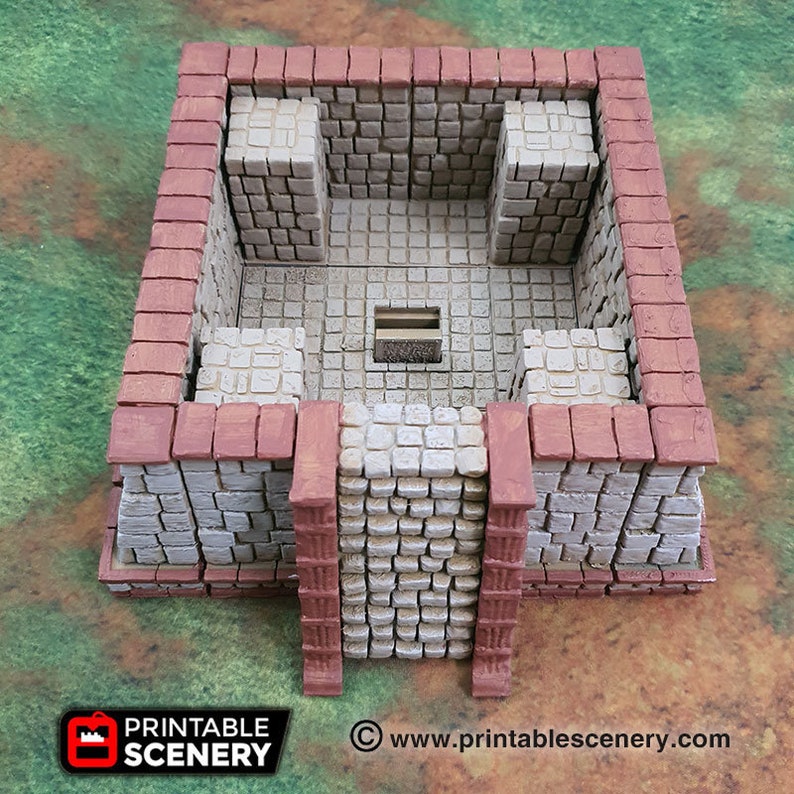 Modular Pyramids Tiles Dnd Miniature Terrain for Dungeons and Dragons ...