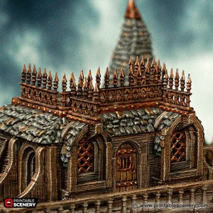 Ramshackle Roof Spikes Dnd Terrain, Dungeons and Dragons Terrain ...