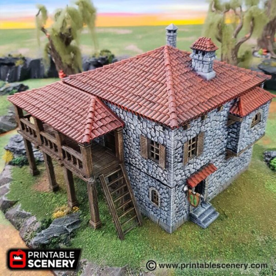 Dnd Terrain Port Tavern - Fantasy Dwarve Elves and Demons | 28mm 32mm ...