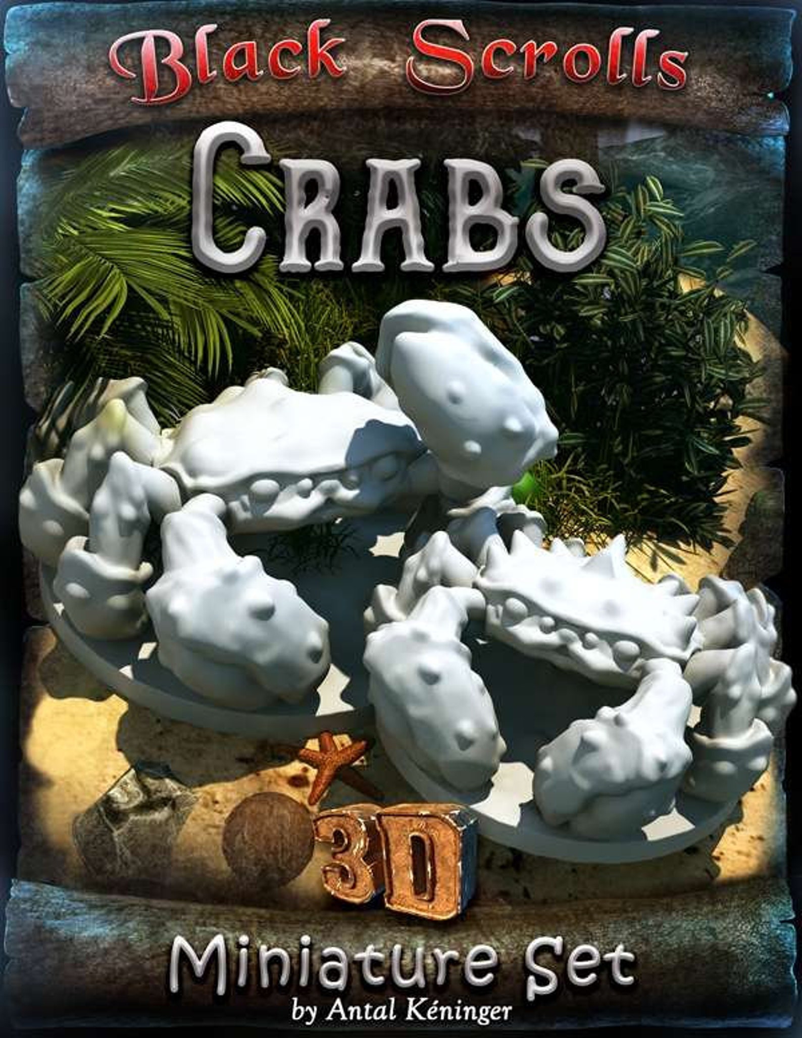 15mm 28mm 32mm Dnd Miniature Crabs D&D Terrain Dungeons and - Etsy