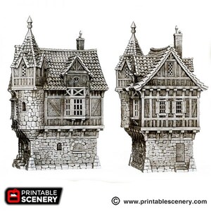 Dnd Terrain Governor’s Mansion - Miniature Wargaming Pathfinder D&D ...