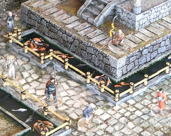 Samurai Pond Set DND Pathfinder Dungeons & Dragons Test of Honour RPG ...