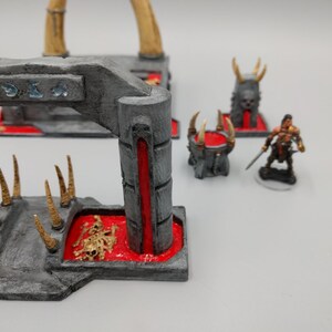 Evil Abyss Blood and Bone Dnd Miniature Terrain, Dungeons and Dragons ...