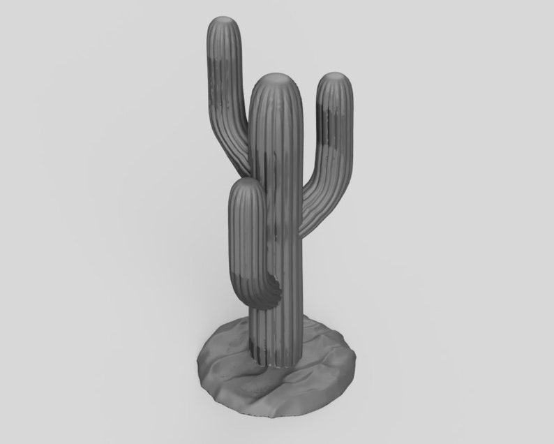 Scorching Sands Desert Cactus Set Dnd Miniature Terrain for Dungeons ...