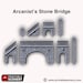 Arcanists Stone Bridge Dnd Miniature Terrain for Dungeons and Dragons ...