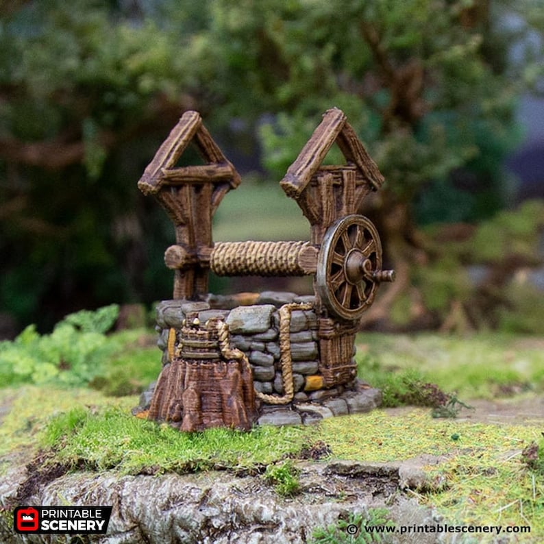The Well Dnd Terrain for Dungeons and Dragons Terrain, D&D, D and D ...