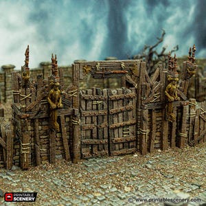 Ramshackle Ramparts and Gate Bundle Dnd Terrain, Dungeons and Dragons ...