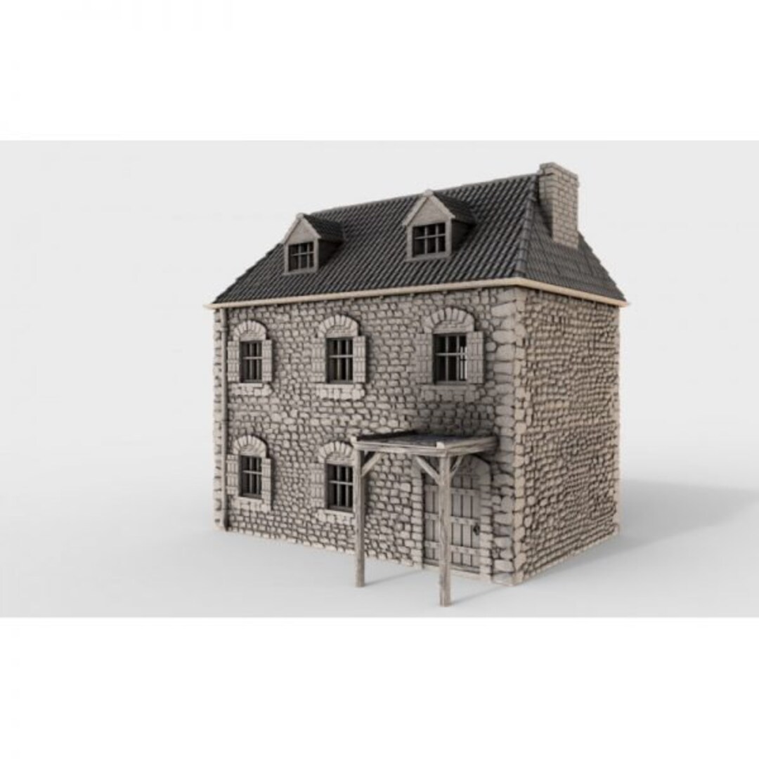 French Farmhouse Dnd Miniature Terrain, Dungeons and Dragons, D&D ...