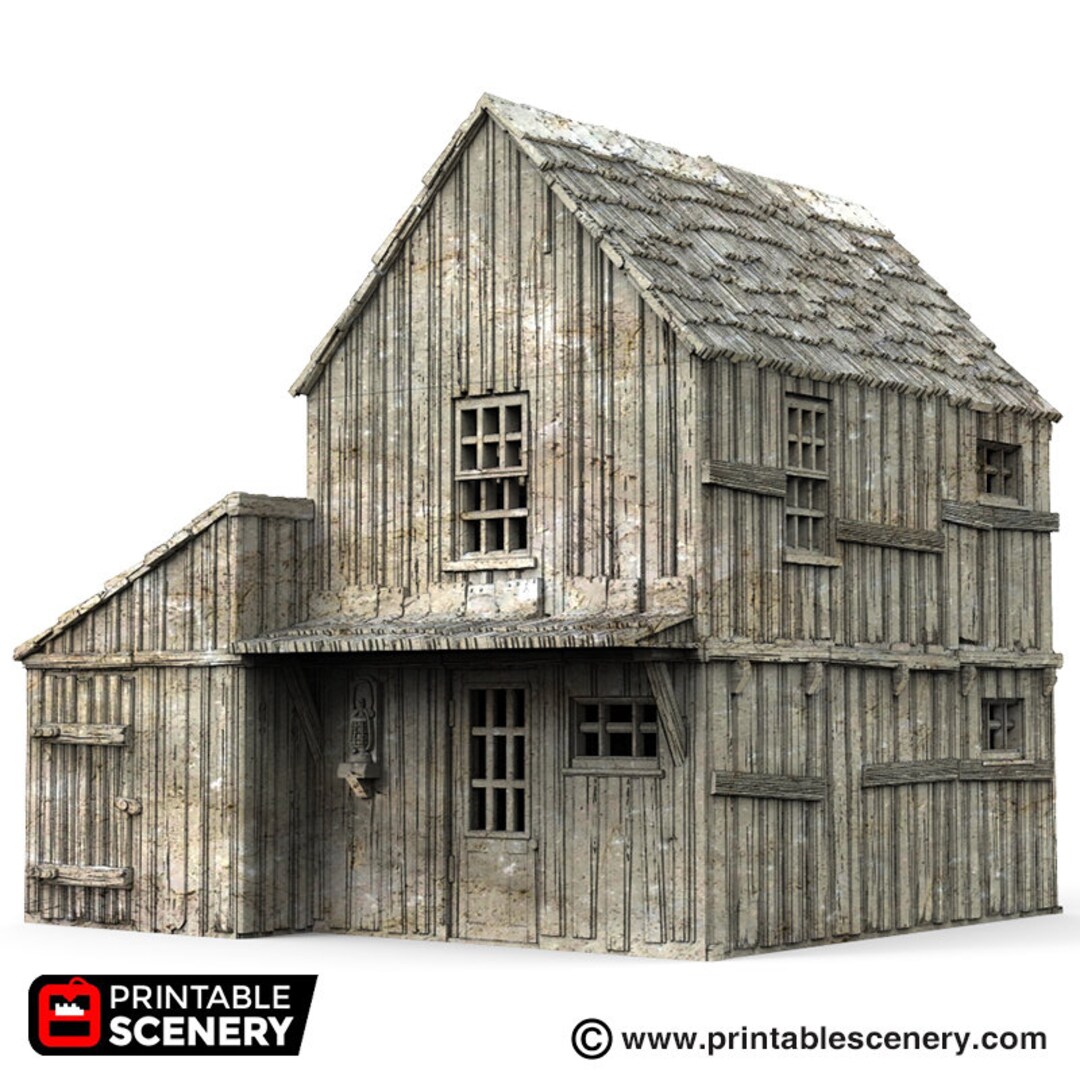 Miners Shack Dnd Terrain for Dungeons and Dragons Terrain, D&D, D and D ...