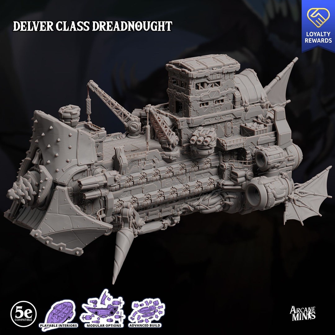 Massive Zephyr Delver Class Dreadnought Dnd Terrain, Dungeons and ...