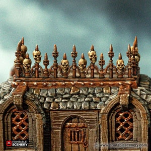 Ramshackle Roof Spikes Dnd Terrain, Dungeons and Dragons Terrain ...