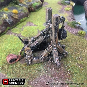 Siege Engine Bundle Medieval Dnd Terrain for Dungeons and Dragons, D&D, D and D, Miniature ...