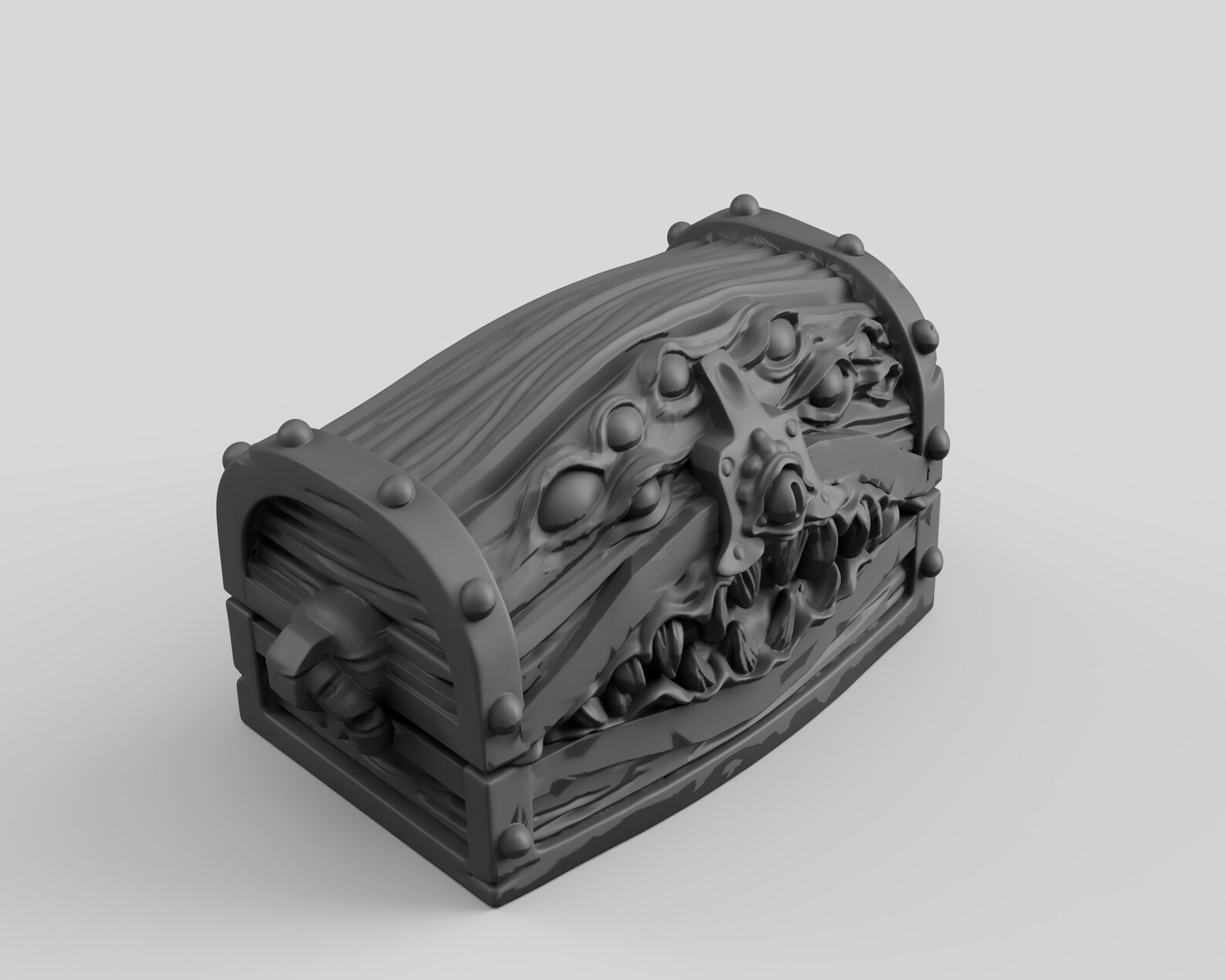 Dungeon Mimic Treasure Chest Dnd Dragonlock Tiles Terrain for - Etsy