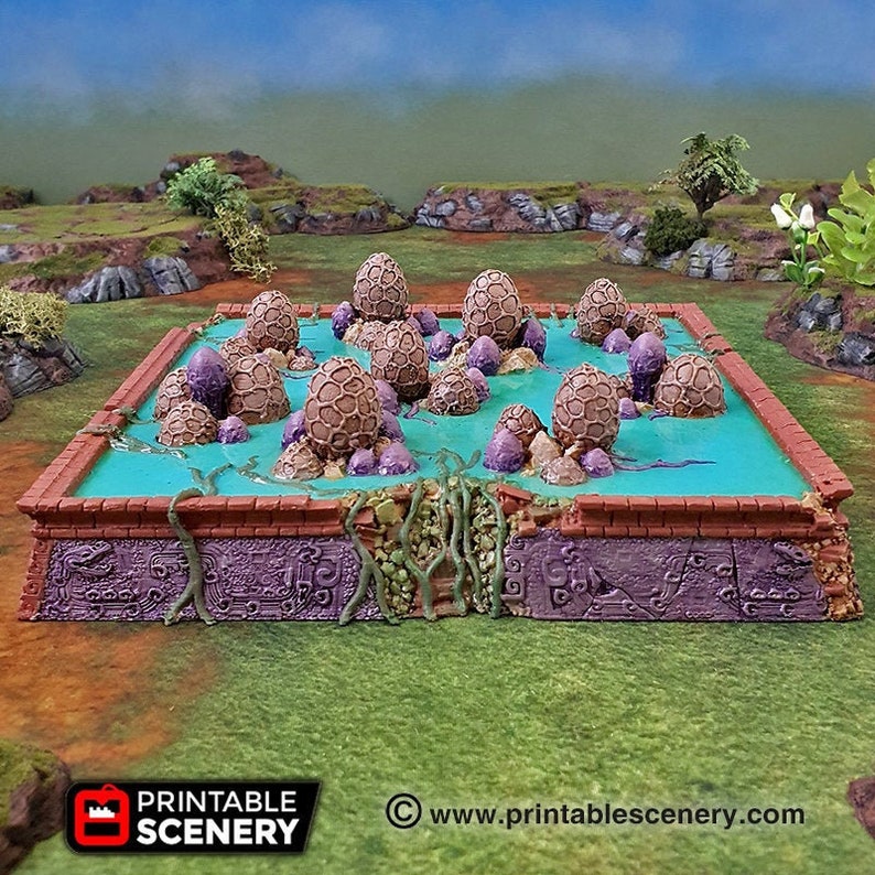 Breeding Pool Dnd Miniature Terrain for Dungeons and Dragons - Etsy
