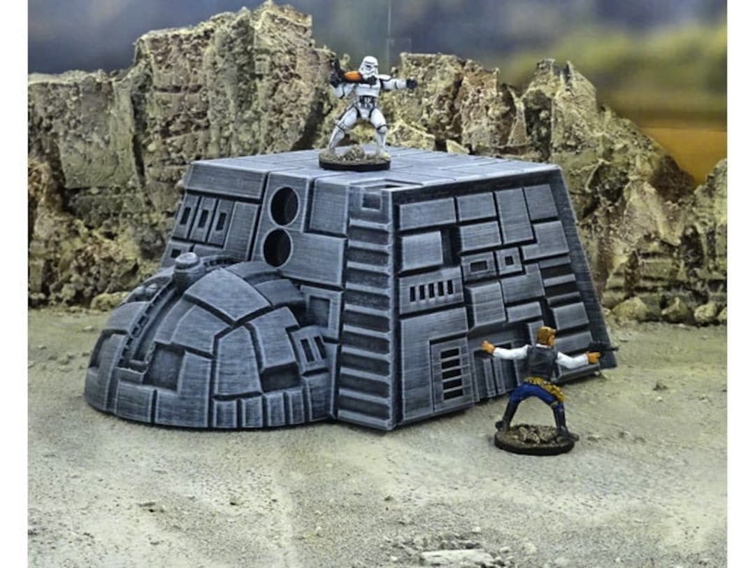 28mm Legion Imperial Assault Starship Spaceship Wargaming Terrain ...