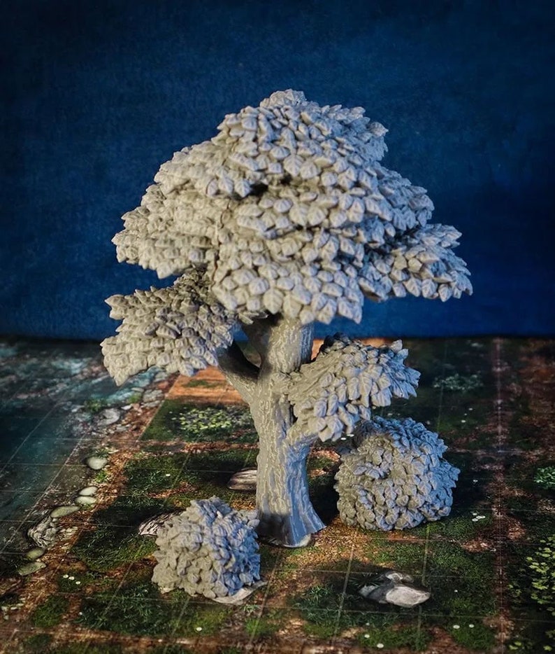 Scatter Terrain Tree Set Dnd Miniature Terrain for Dungeons and Dragons ...