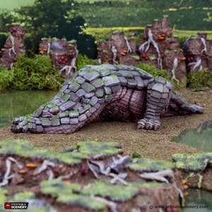 Gloaming Swamp Bridge Troll Set Dnd Terrain, Dungeons and Dragons ...