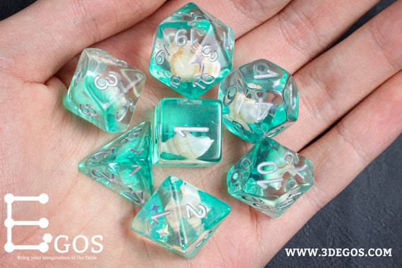 Pathfinder Tower Warhammer Fit in Dice Box D20 Polyhedral Resin Dice ...