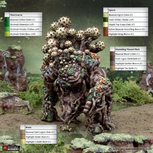 Gloaming Shambling Mound Monster Set Dnd Terrain, Dungeons and Dragons ...