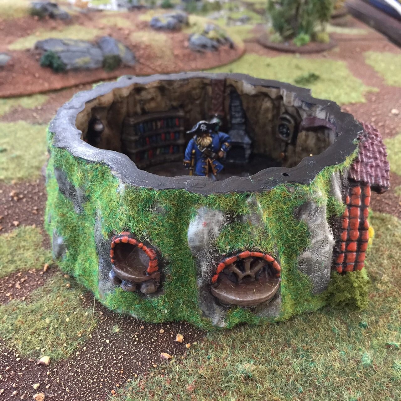 Halfling Hole Dnd Miniature Terrain for Dungeons and Dragons - Etsy