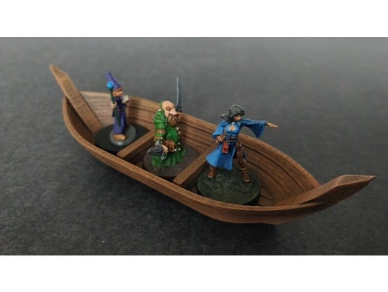 28mm | 32mm Boat Ferryman Dnd Miniature | Pathfinder Miniature | D and ...