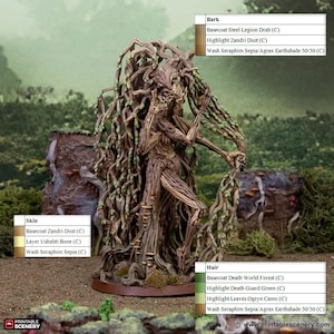 Gloaming Swamp Lady Dryads Dnd Miniature Terrain, Dungeons and Dragons ...