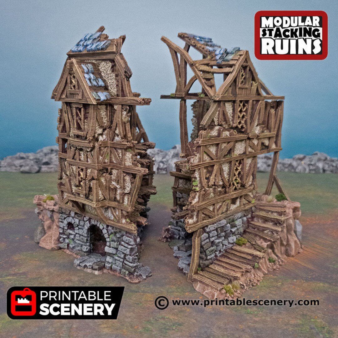 Shadowfey Mayor’s Townhouse Dnd Miniature Terrain for Dungeons and ...