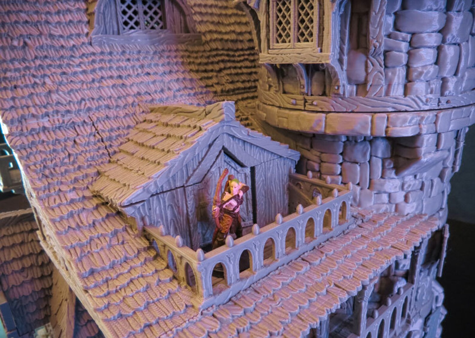 Roadside Inn Dnd Miniature Terrain for Dungeons and Dragons, D&D, D and ...