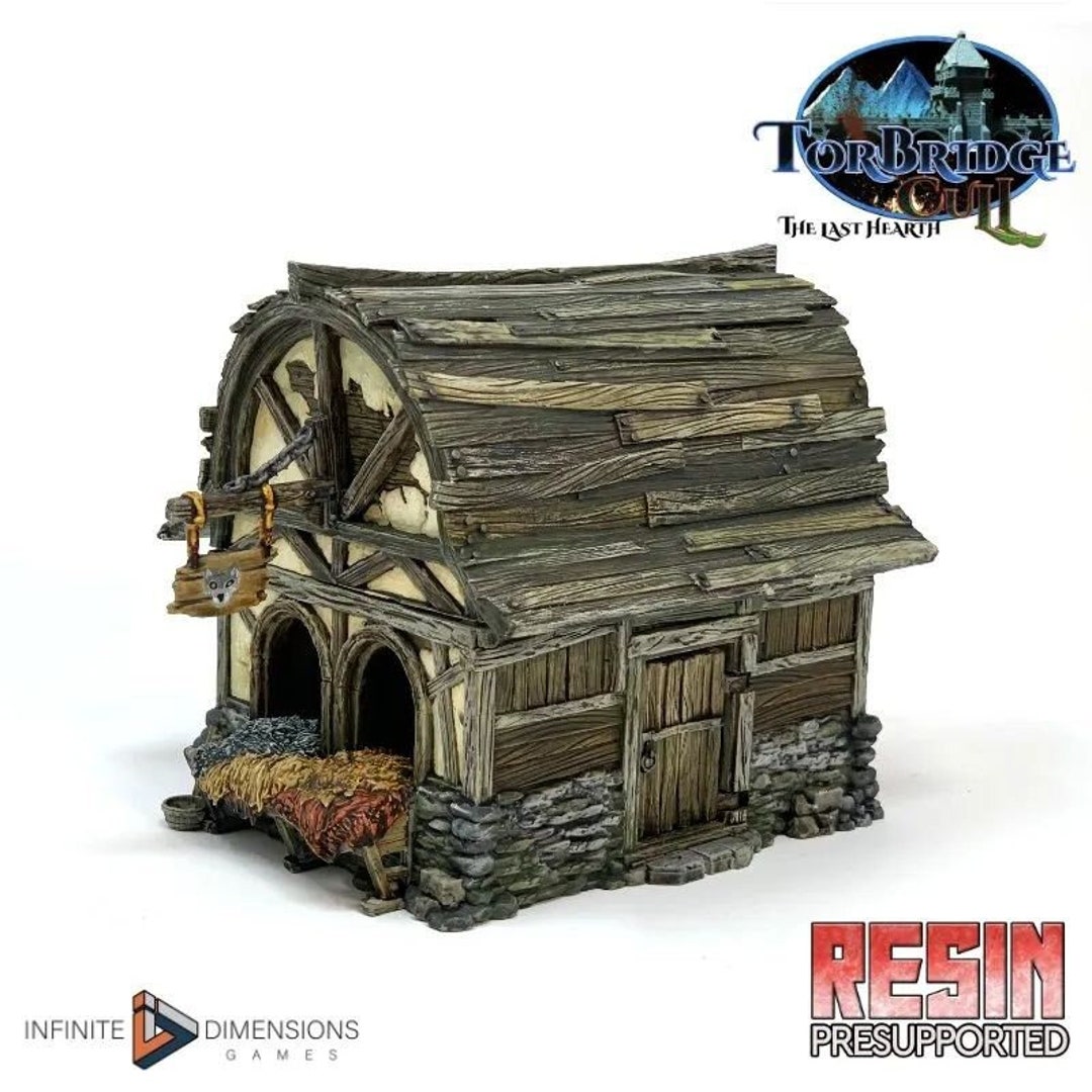 Torbridge the Fur Trader’s Terrain Dnd Miniature Terrain for Dungeons ...