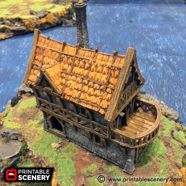 Dnd Terrain the Port Merchant - Miniature Wargaming Pathfinder D&D ...