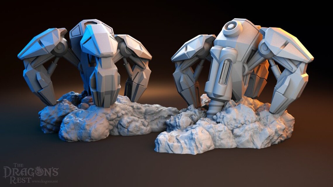 28mm Wargaming Mineral Extractor Scatter Terrain Star Wars Legion ...