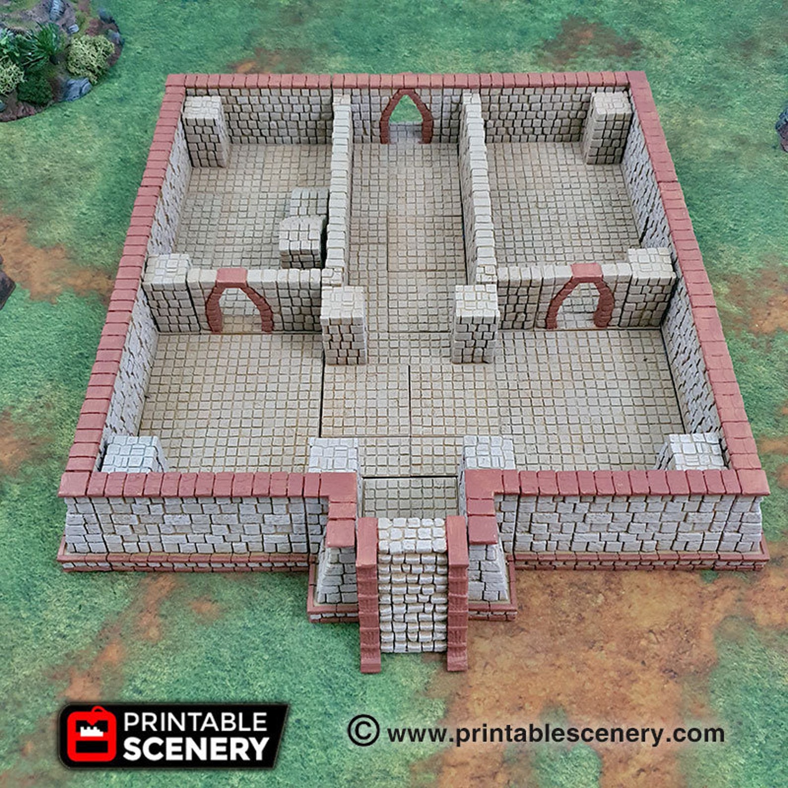 Modular Pyramids Tiles Dnd Miniature Terrain for Dungeons and Dragons ...