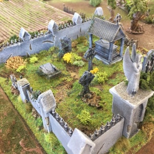 Winterdale Cemetery Dnd Terrain, Dungeons and Dragons Terrain, 28mm ...